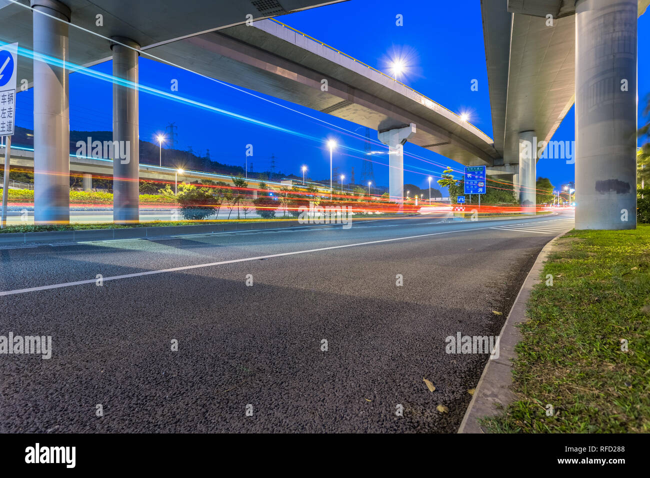 cars driving on overpass highway,chongqing,china Stock Photo - Alamy