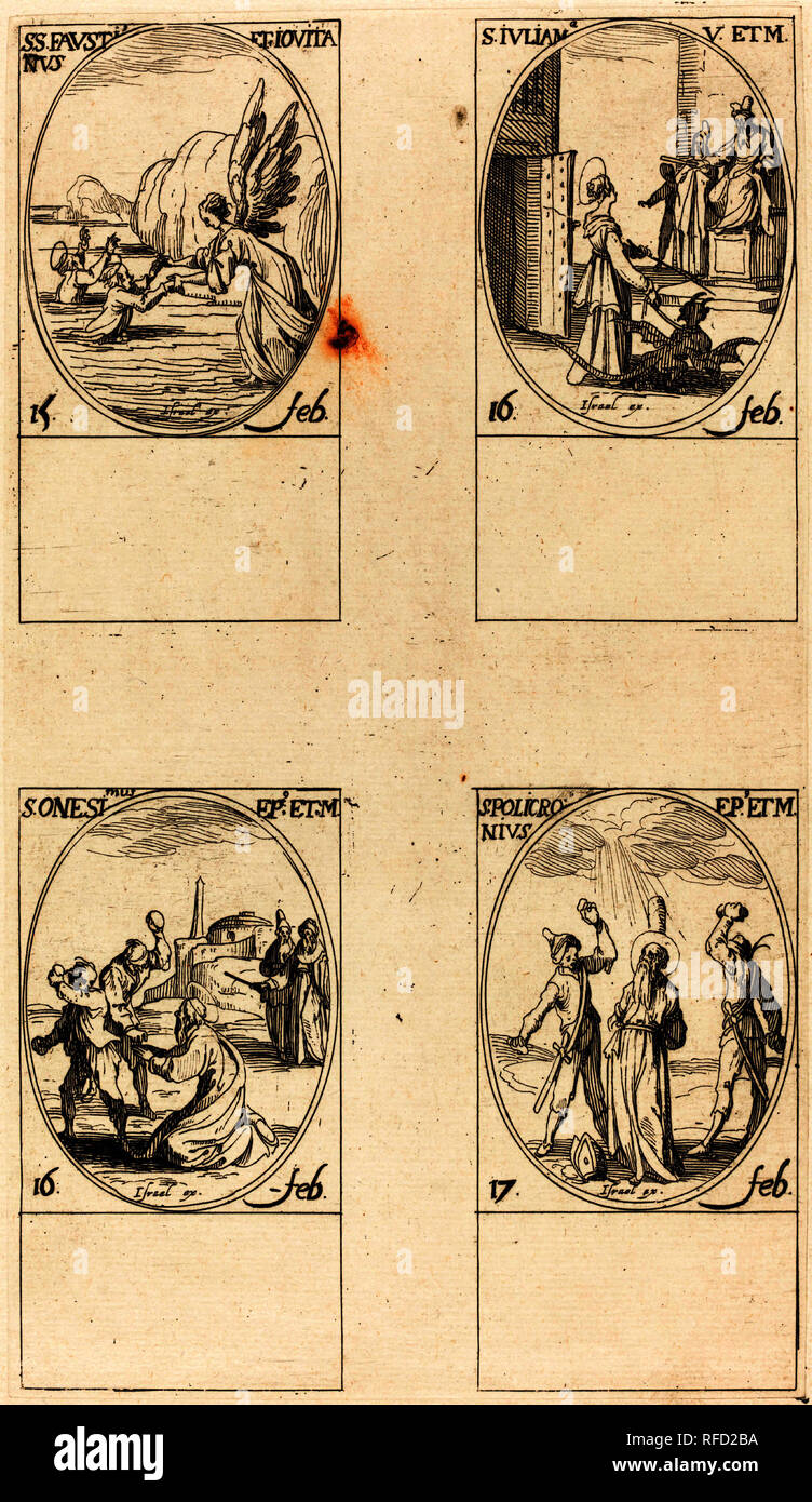 Sts. Faustinus and Jovita; St. Juliana; St. Onesimus; St. Policronius ...