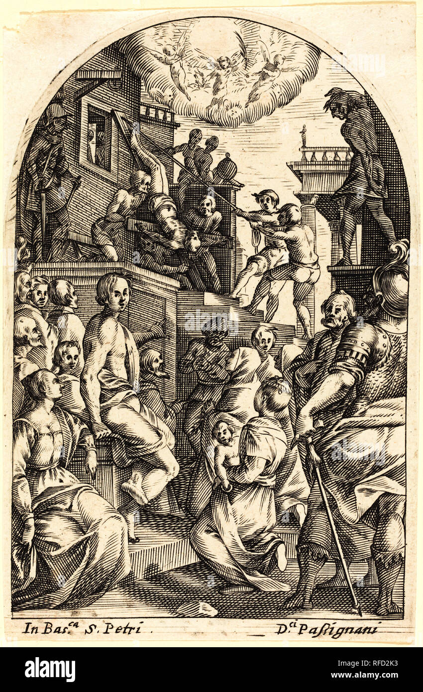 Martyrdom of Saint Peter. Dated: 1608/1611. Medium: engraving. Museum ...