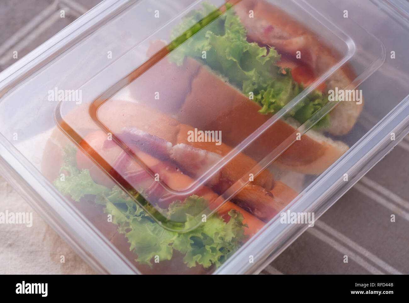 Hot dog box hi-res stock photography and images - Alamy