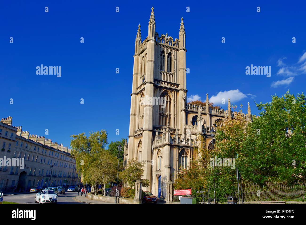 St Mary's Church, Bath,Somerset, England Stock Photo - Alamy