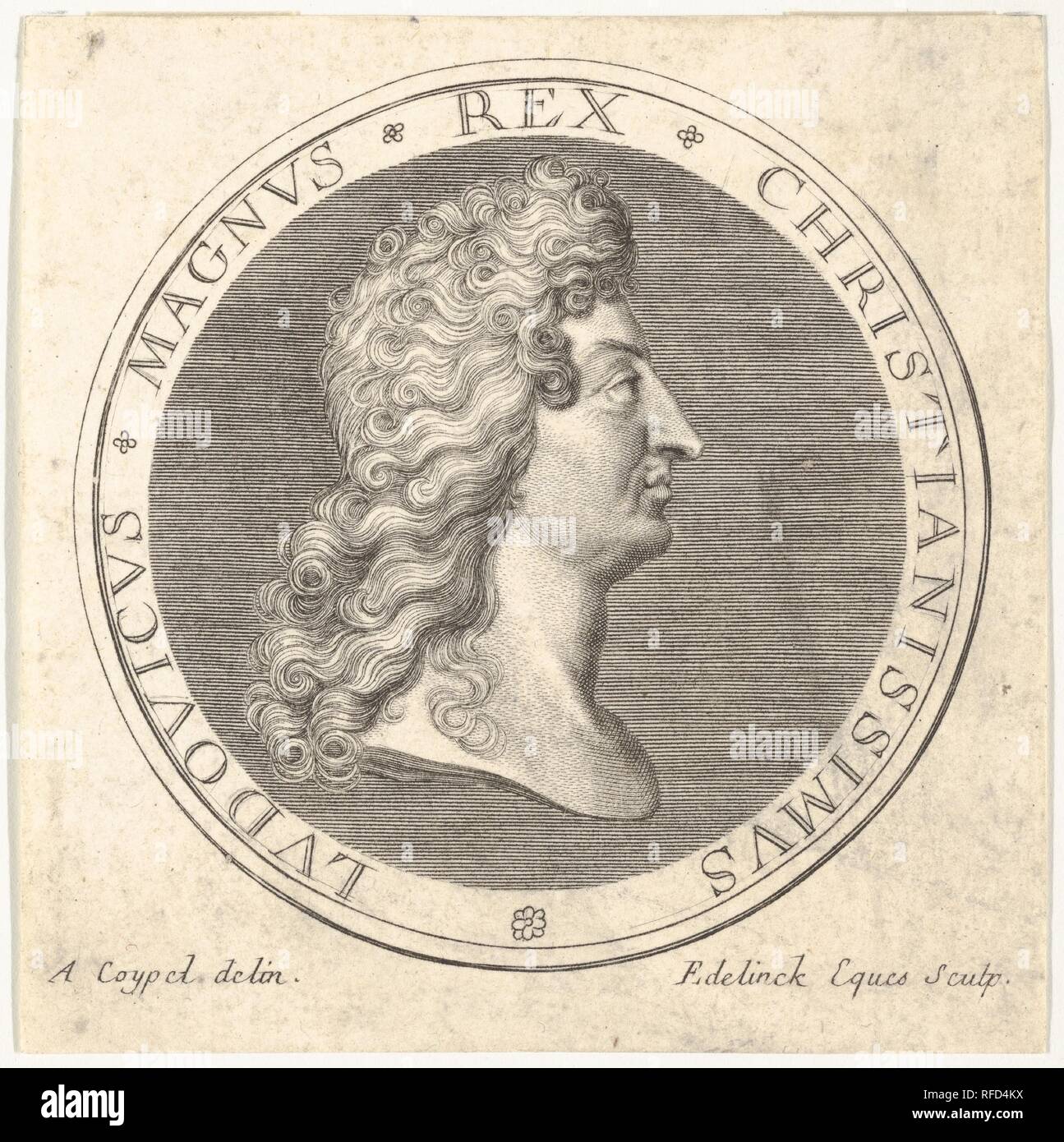 Medal. Artist: Gérard Edelinck (Dutch, Antwerp 1640-1707 Paris ...