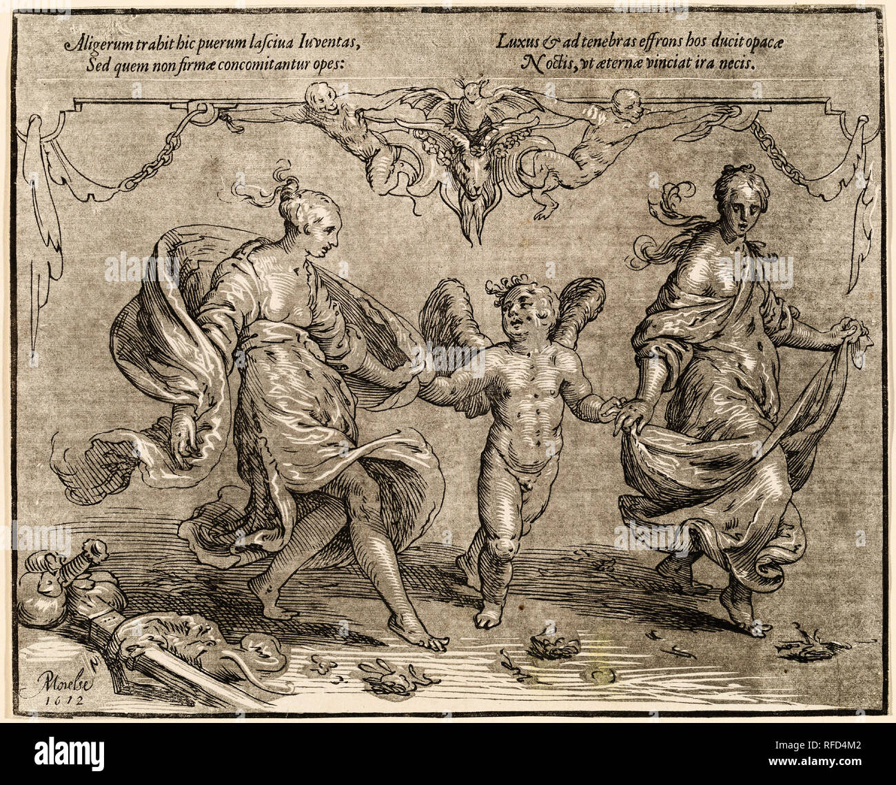 Allegorical woodcut hi-res stock photography and images - Alamy