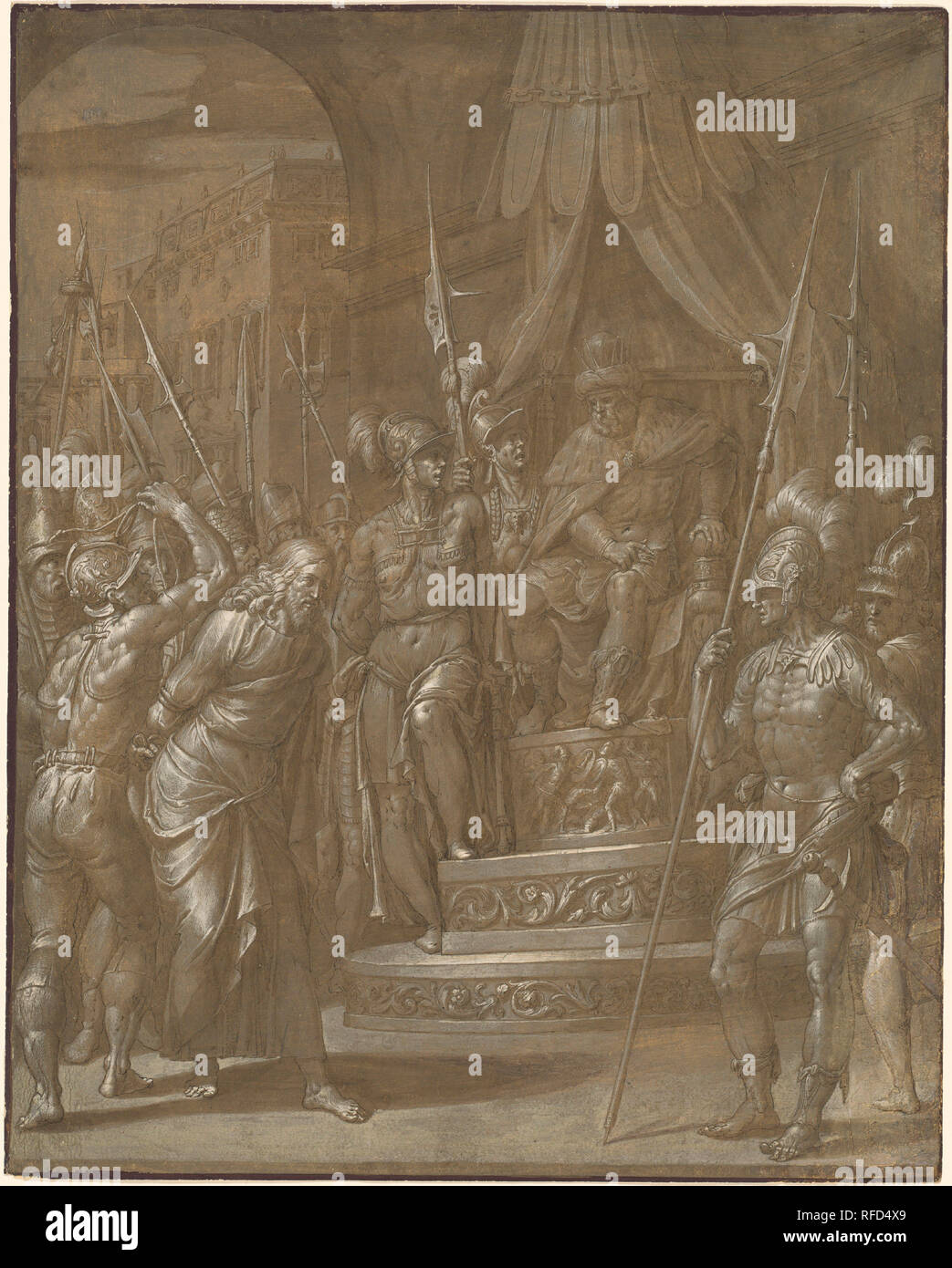 Jesus before herod hi-res stock photography and images - Alamy