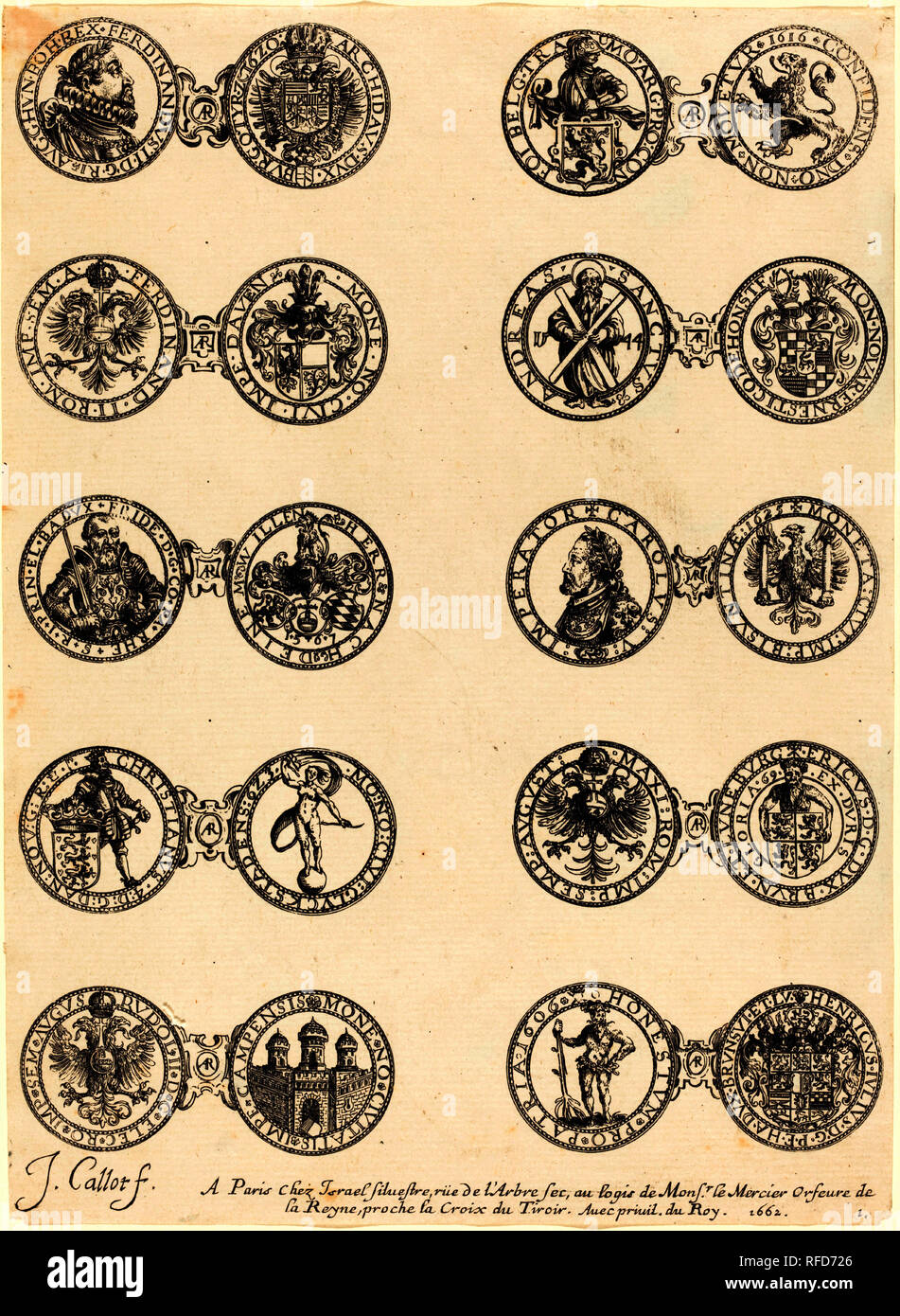 Coins [plate 1]. Medium: etching. Museum: National Gallery of Art ...