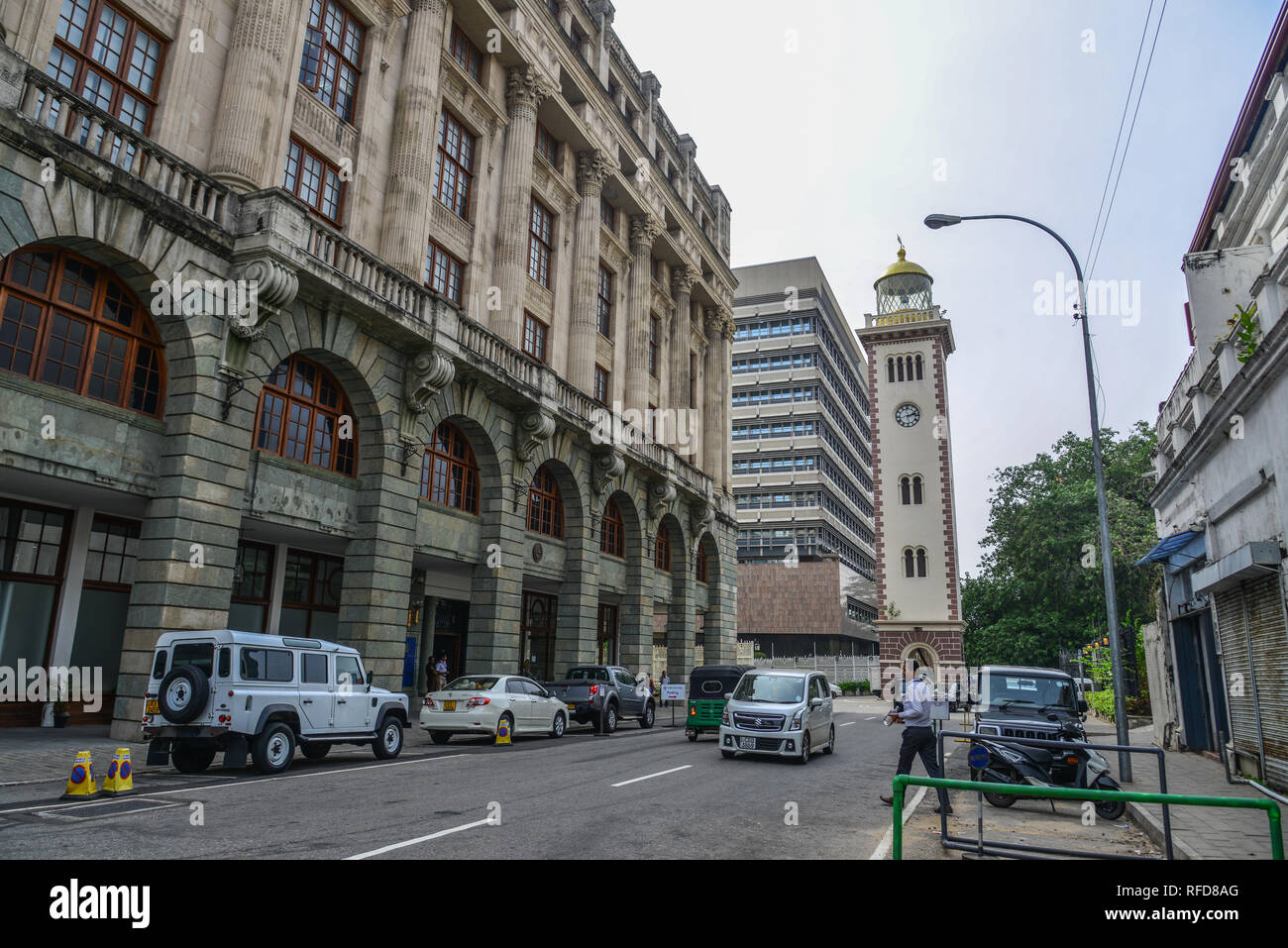 Colombo, Sri Lanka - Dec 12, 2018. Old building in Colombo, Sri Lanka ...