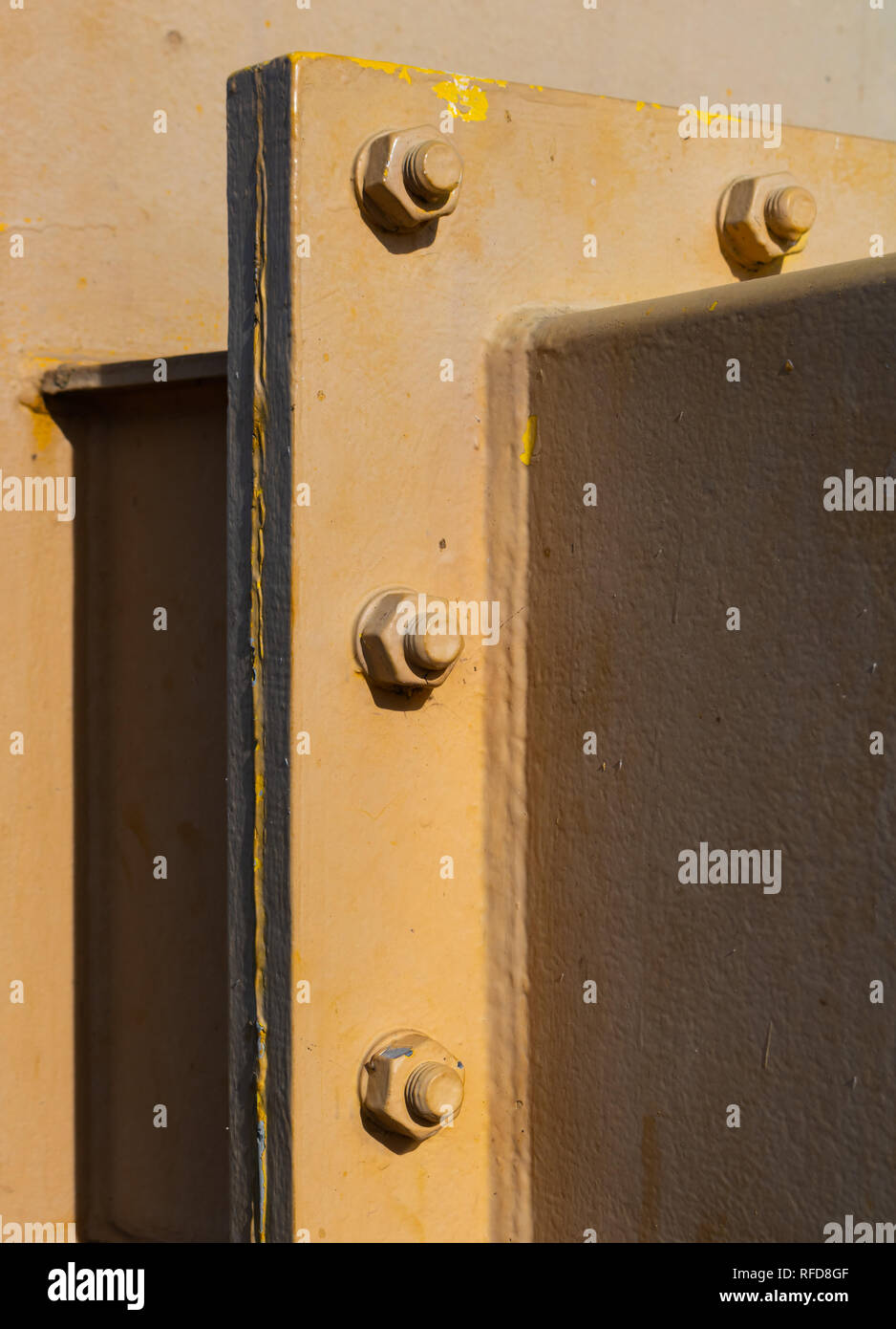 Large steel nut Stock Photo - Alamy