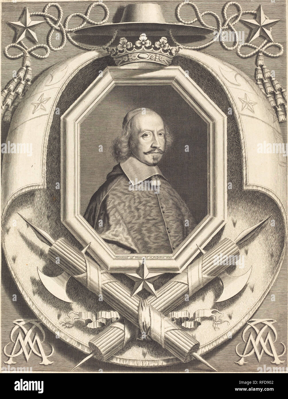 Cardinal Jules Mazarin. Dated: 1659. Medium: engraving. Museum ...
