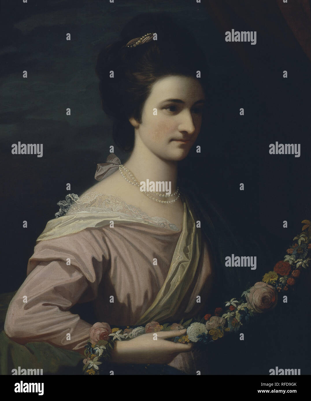 Miss Elizabeth Milward. Date/Period: 1770. Painting. Oil on canvas ...