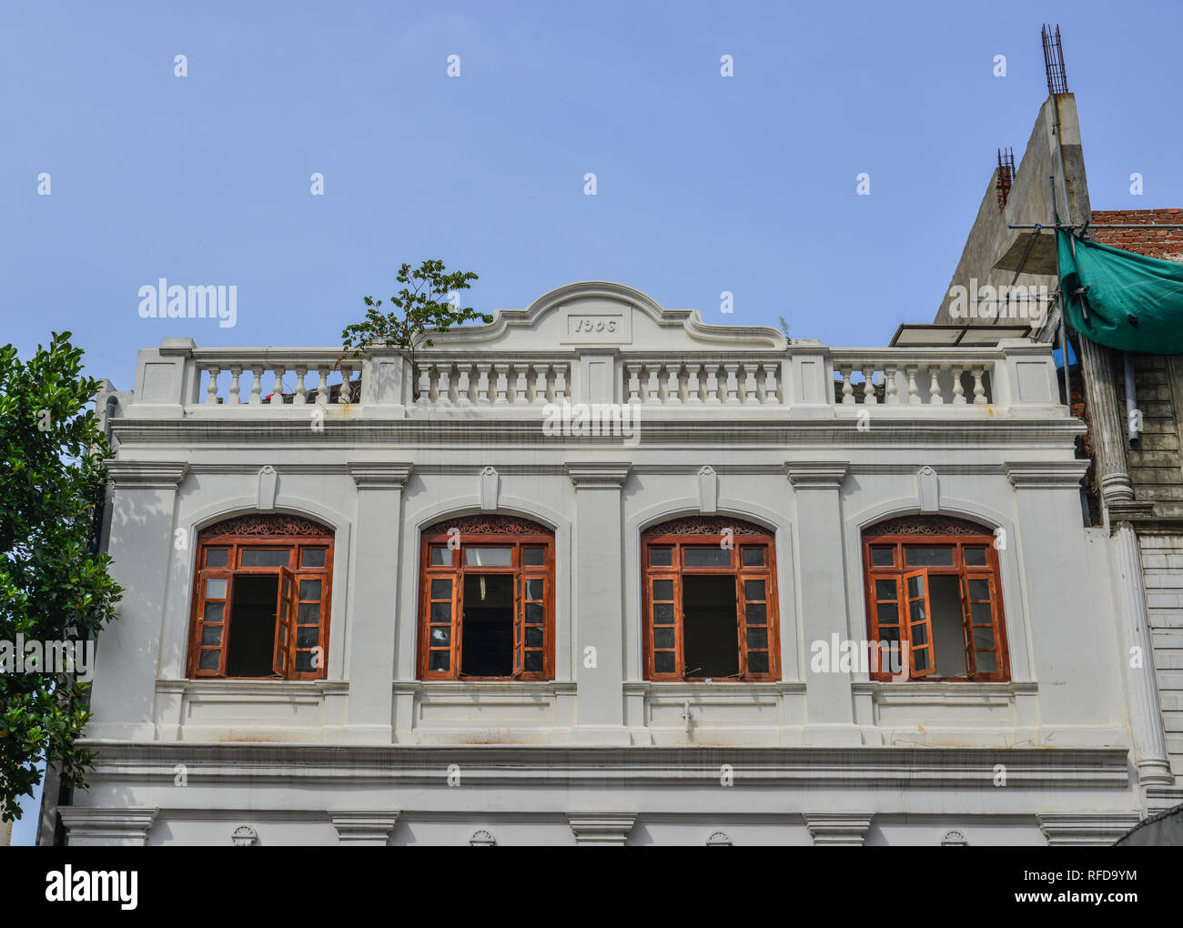 Colombo, Sri Lanka - Dec 12, 2018. Old building in Colombo, Sri Lanka ...