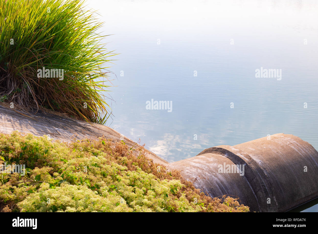 Water culvert drain hi-res stock photography and images - Alamy