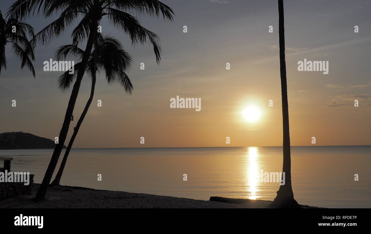 The shade of sunset Stock Photo - Alamy