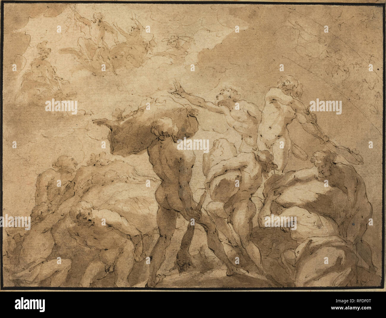 Battle of gods and giants hi-res stock photography and images - Alamy