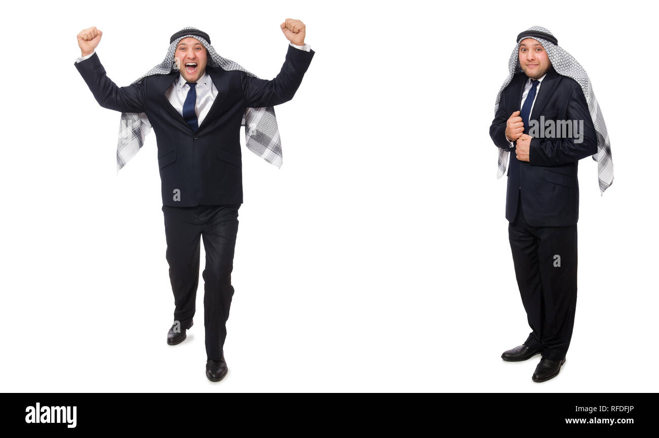 Excited young arabic man celebrating hi-res stock photography and ...