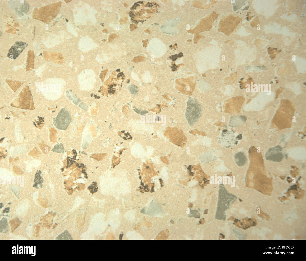 Natural stone, multi-colored granite chips in the texture of white ...
