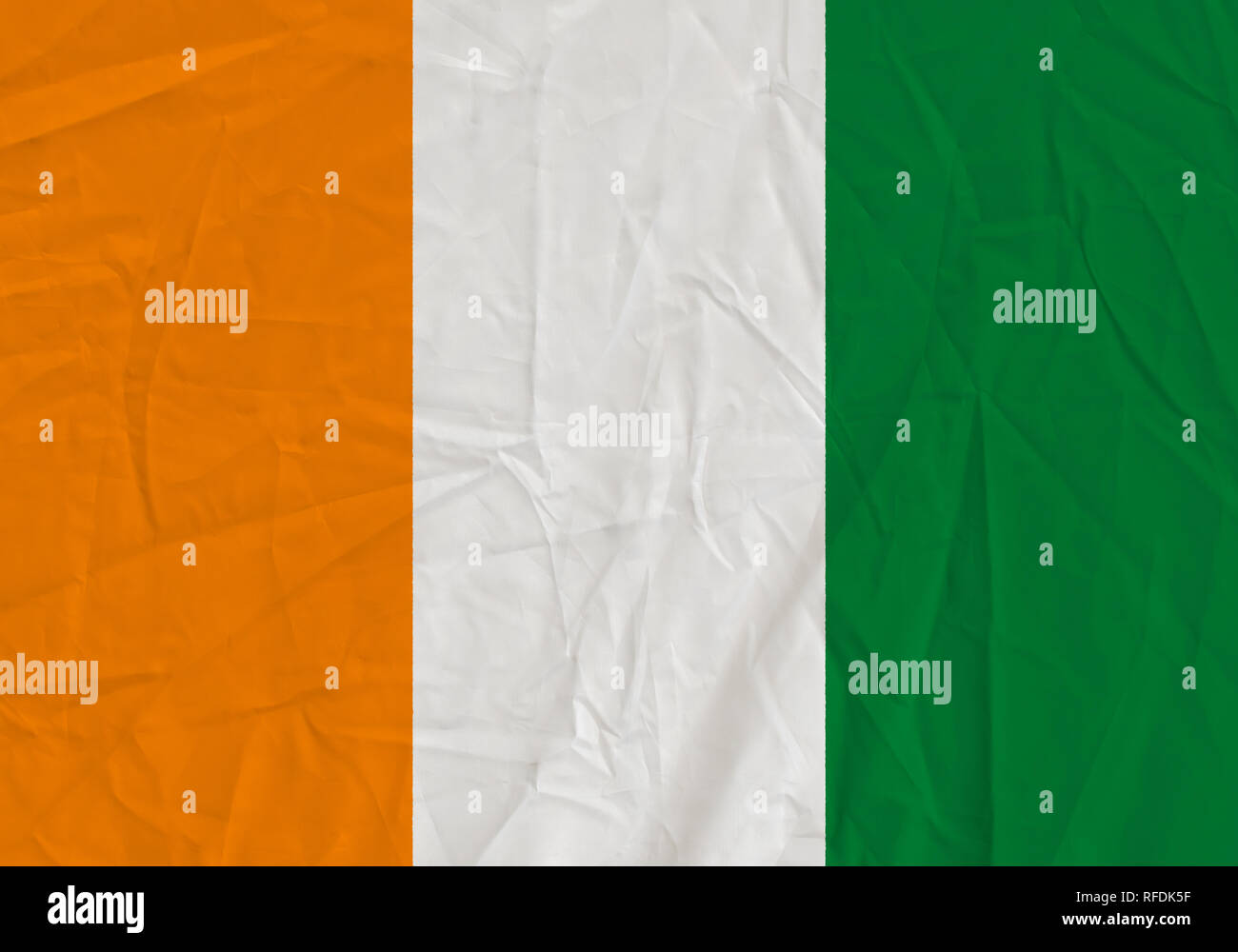 Cote d'ivoire - Ivory Coast grunge flag. Patriotic background. National ...