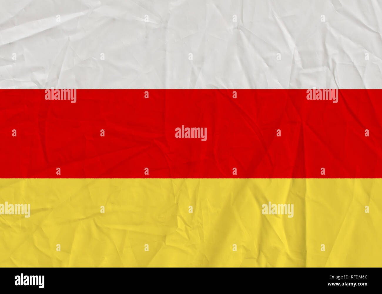 South ossetia grunge flag. Patriotic background. National flag of South ...