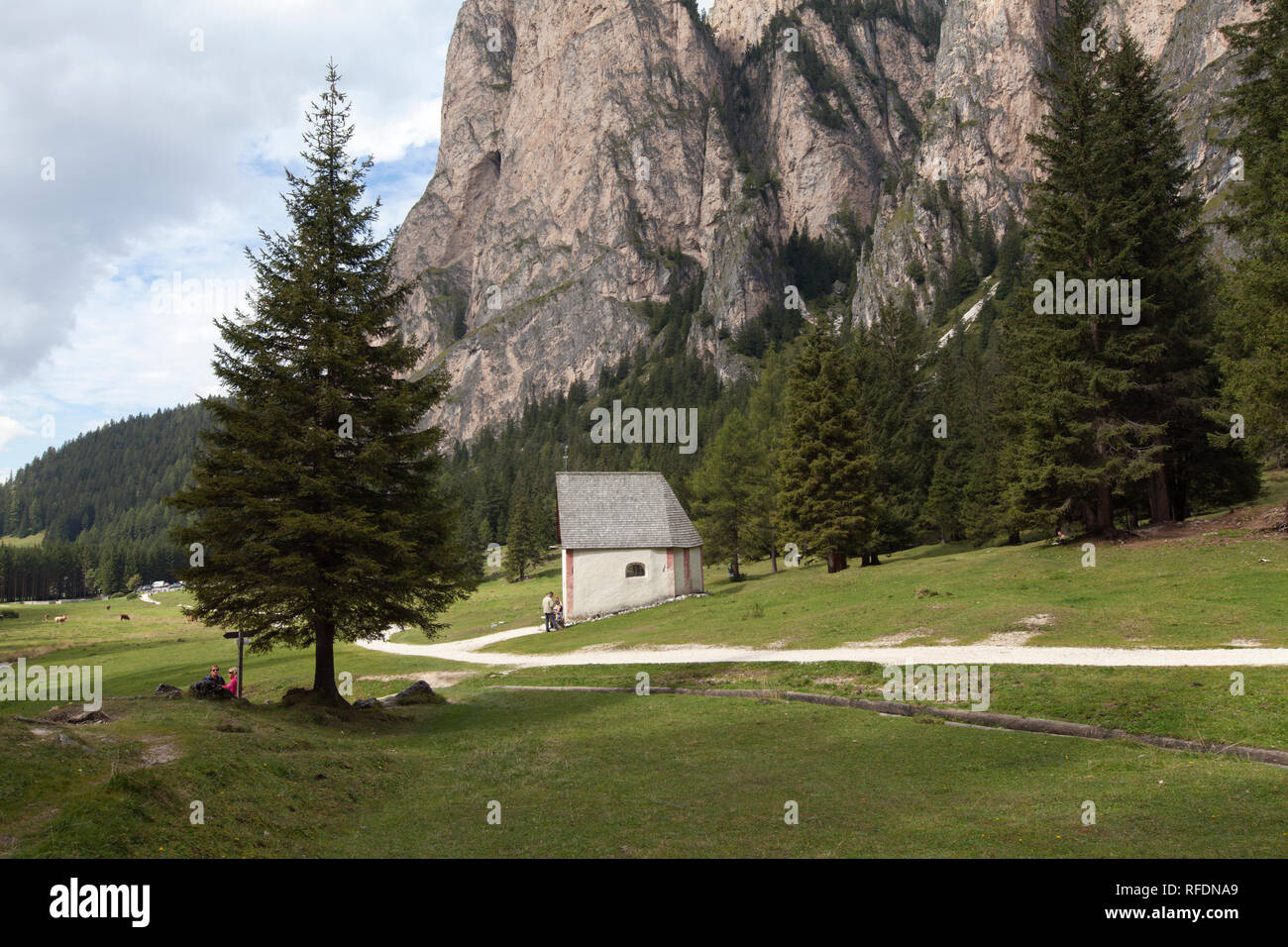 Selva val gardena cafe hi-res stock photography and images - Alamy