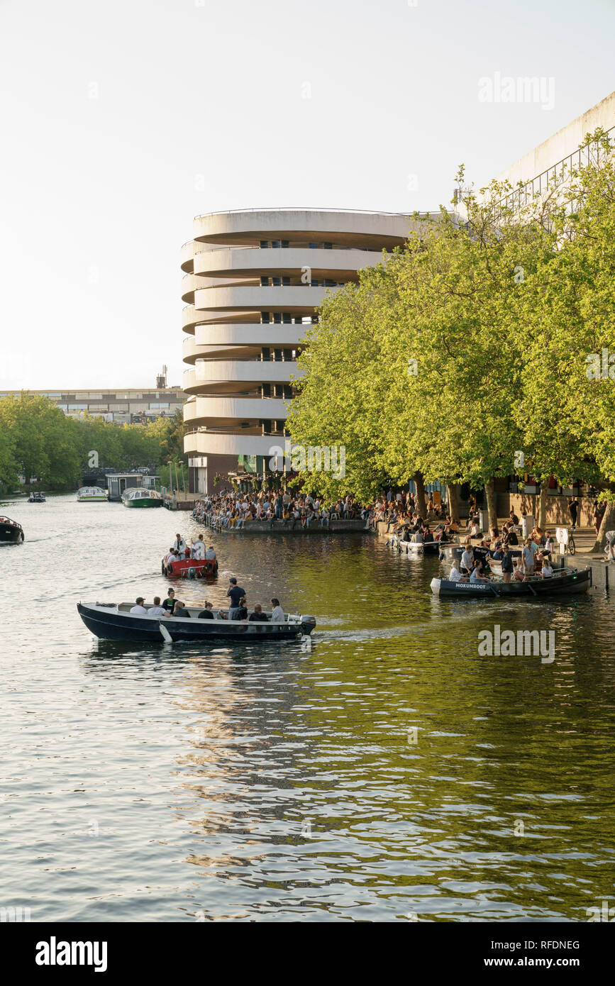 Waterkant restaurant, Amsterdam, The Netherlands Stock Photo - Alamy