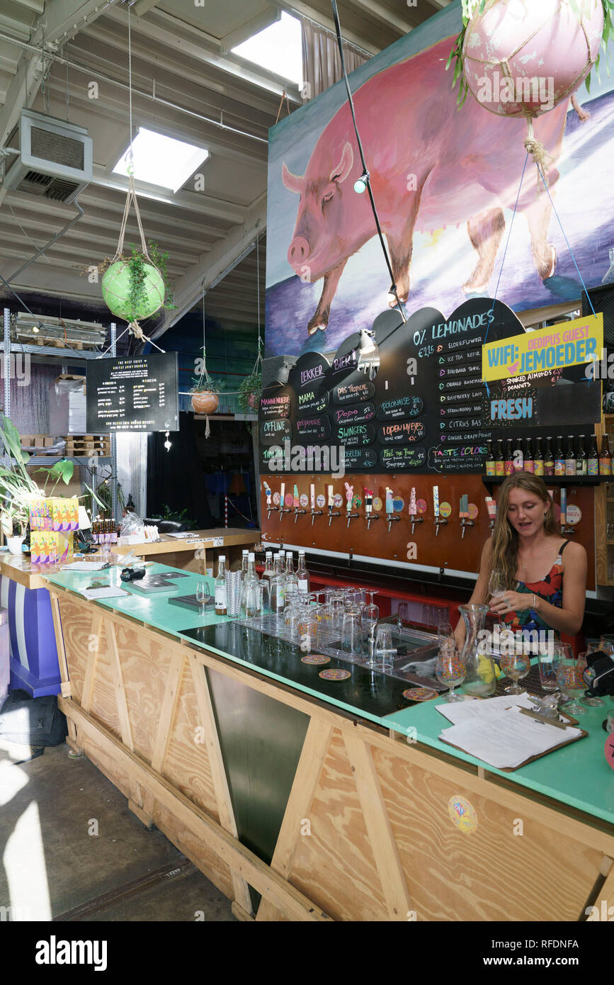 Oedipus brewery, Amsterdam Noord, Netherlands Stock Photo - Alamy