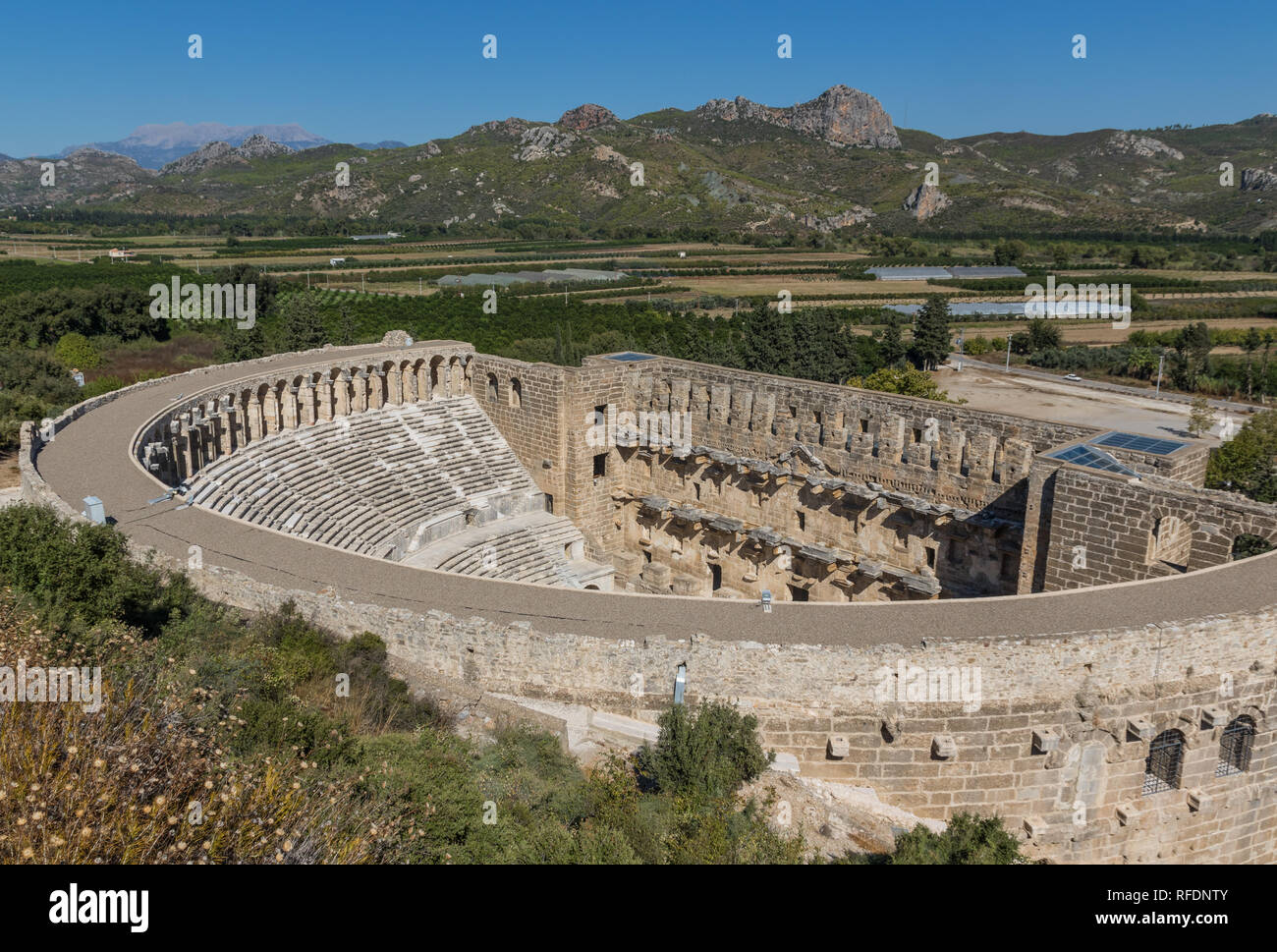 Aspendos, Turkey - displaying one of the most well preserved Roman ...