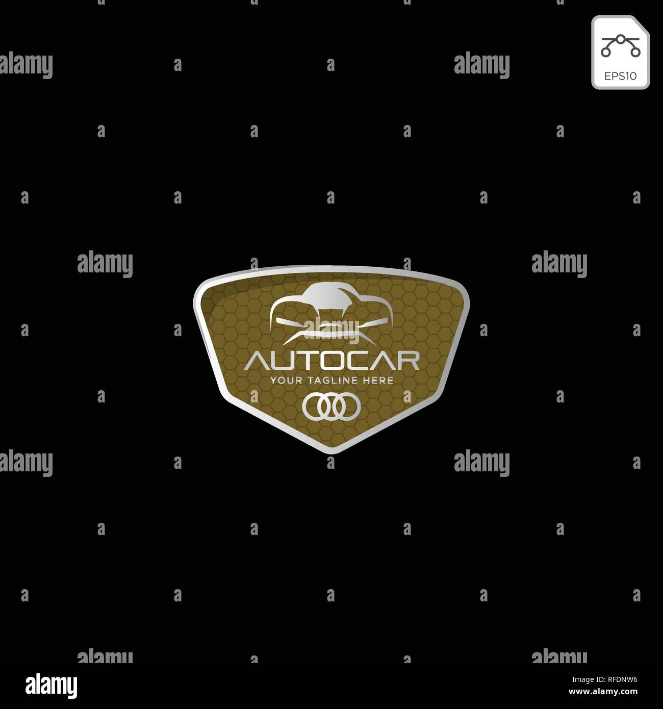 Car automotive logo in simple line graphic design template vector ...