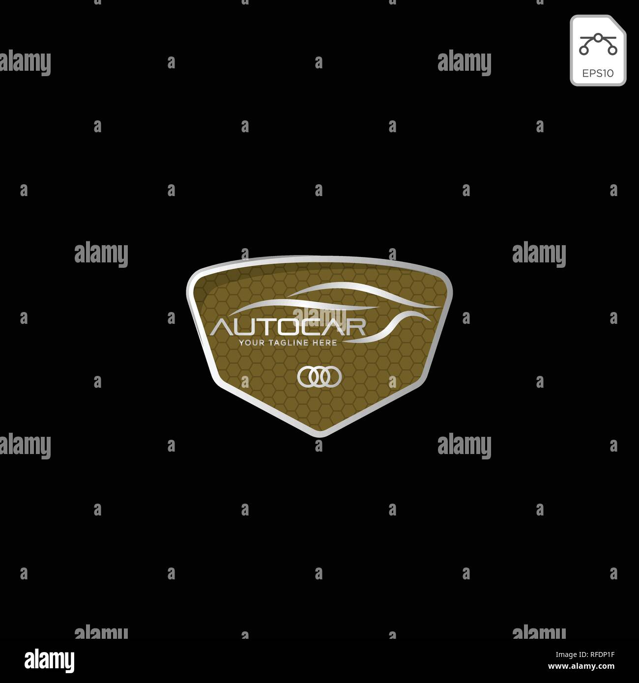 Car automotive logo in simple line graphic design template vector ...