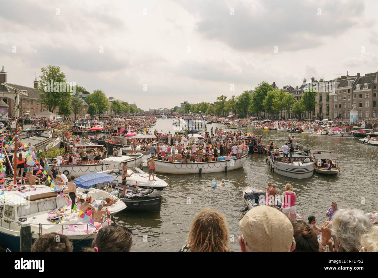 Gay pride amsterdam hi-res stock photography and images - Alamy