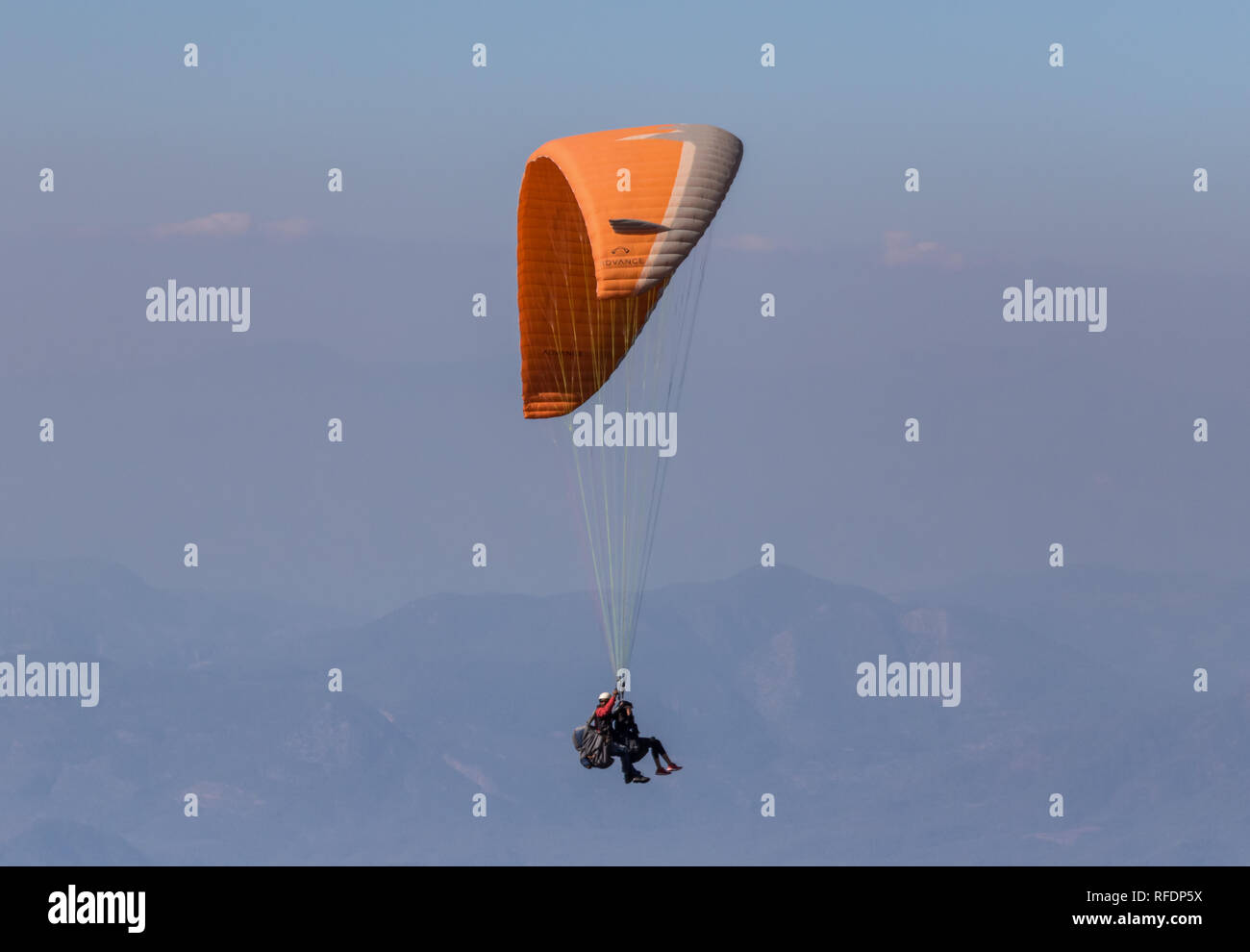 Babadag, Turkey - standing 2000 meters above the sea level, and right ...