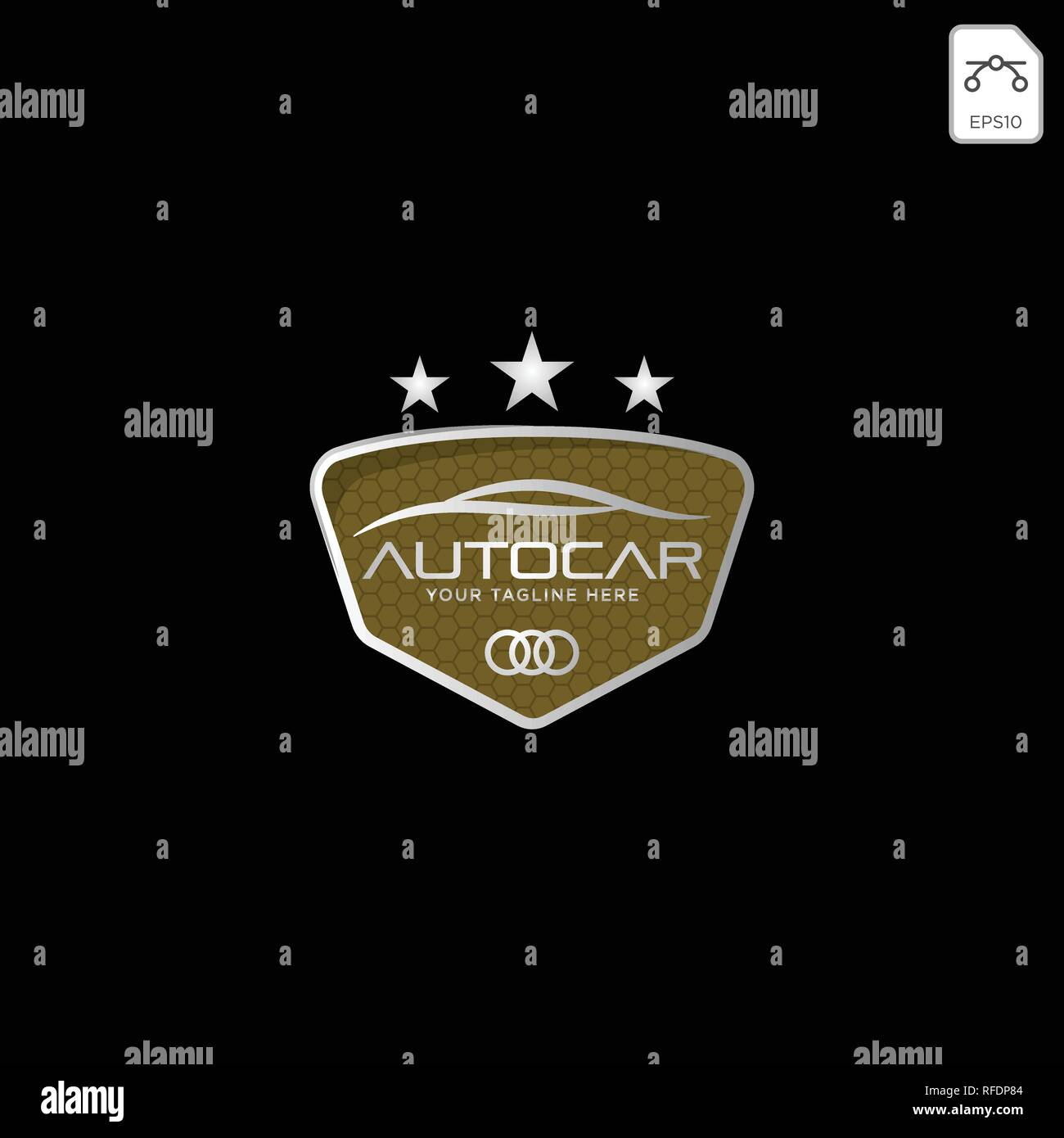 Car automotive logo in simple line graphic design template vector ...