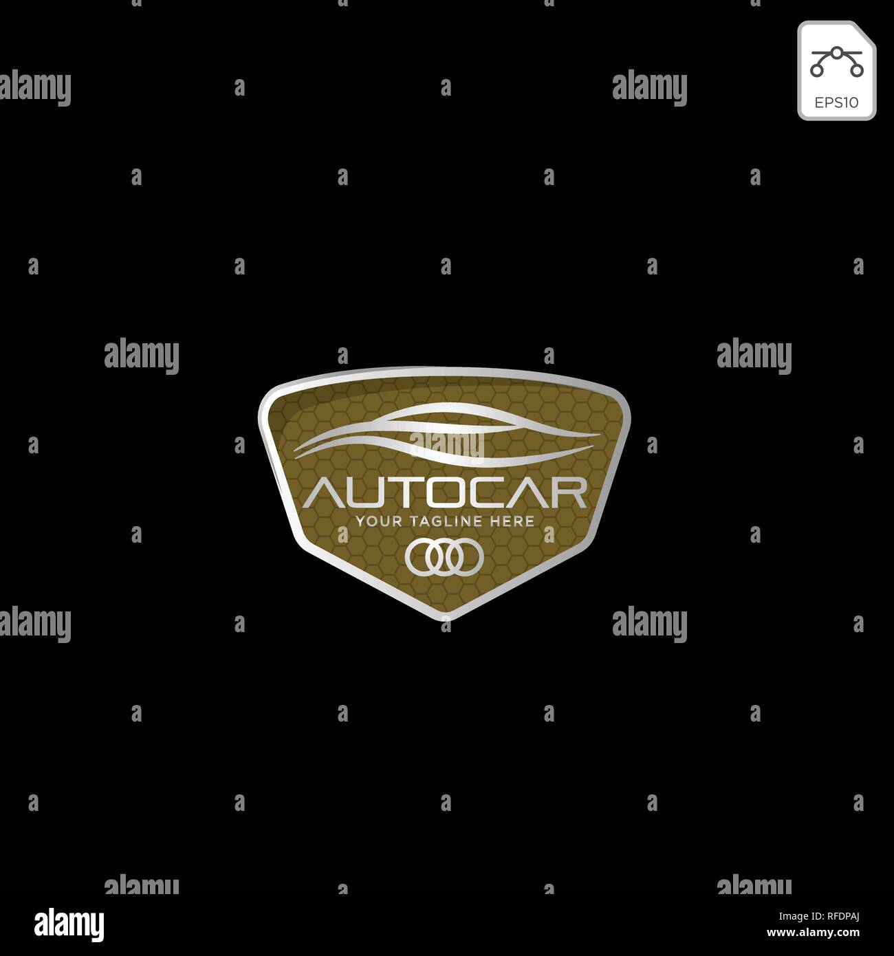Car automotive logo in simple line graphic design template vector ...