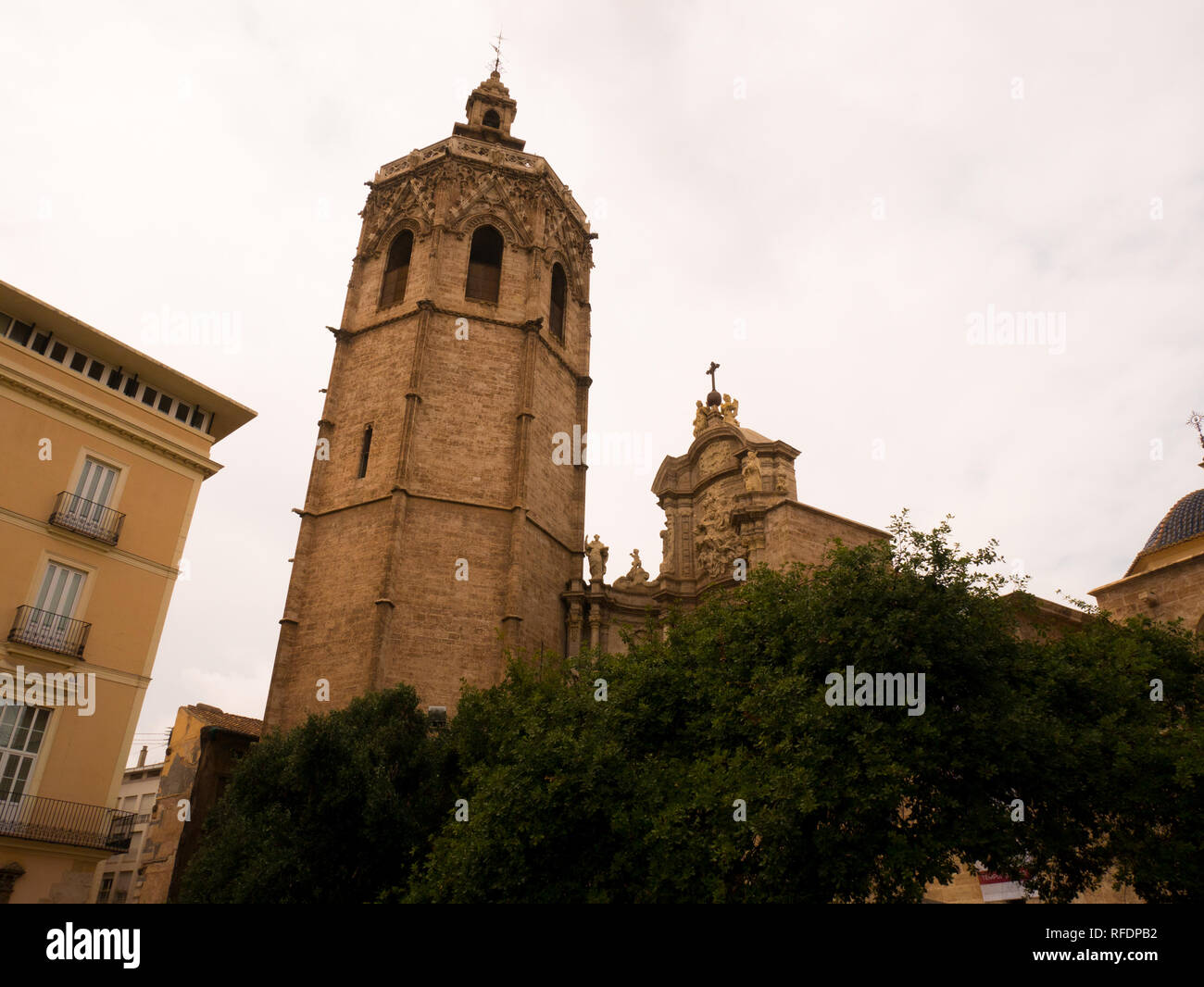 very nice palaces in Valencia city, Spain Stock Photo - Alamy
