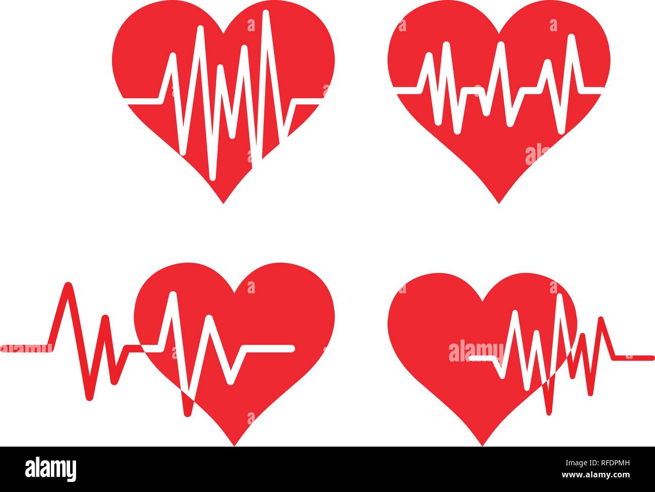 Ekg silhouette hi-res stock photography and images - Alamy