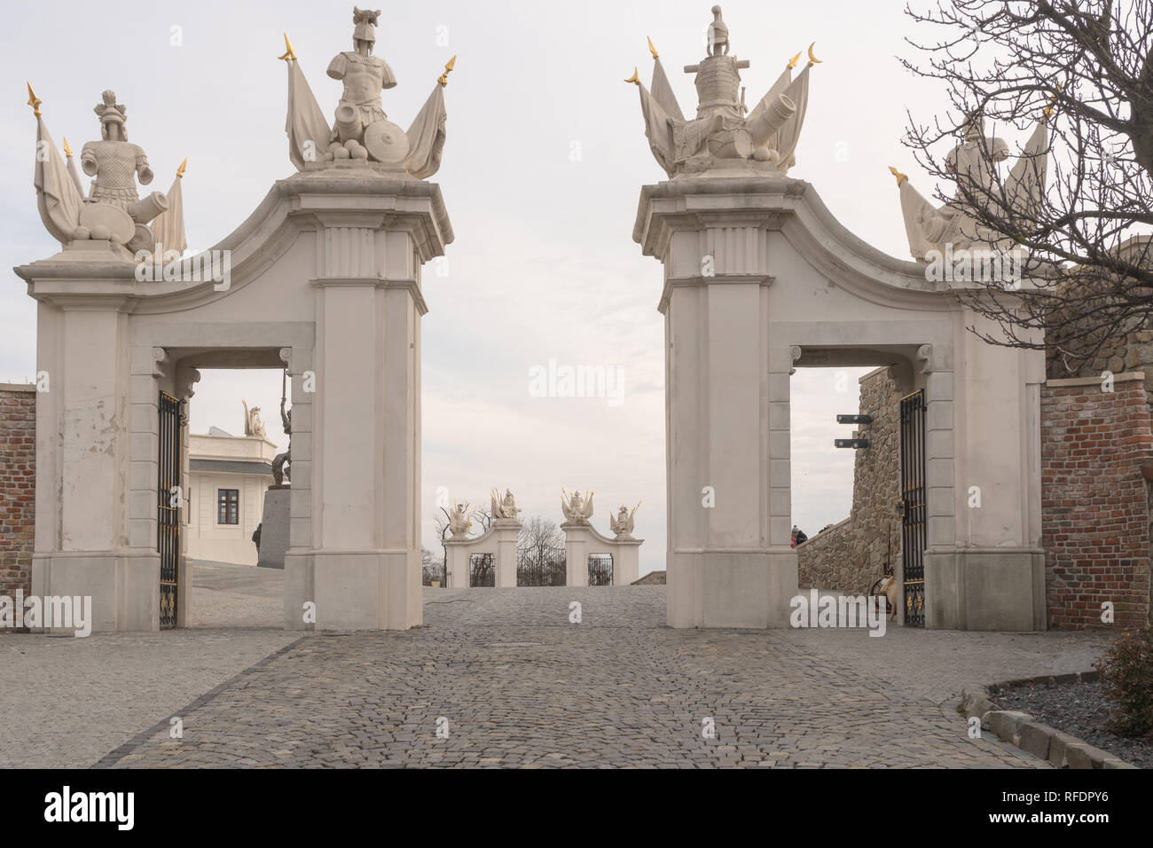 Rococo style gate hi-res stock photography and images - Alamy