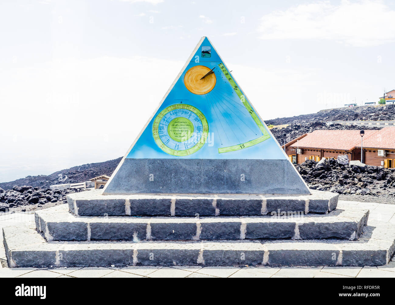 Volcano Etna, Catania, Sicily, Italy – 21 August 2014 : The Sextant ...
