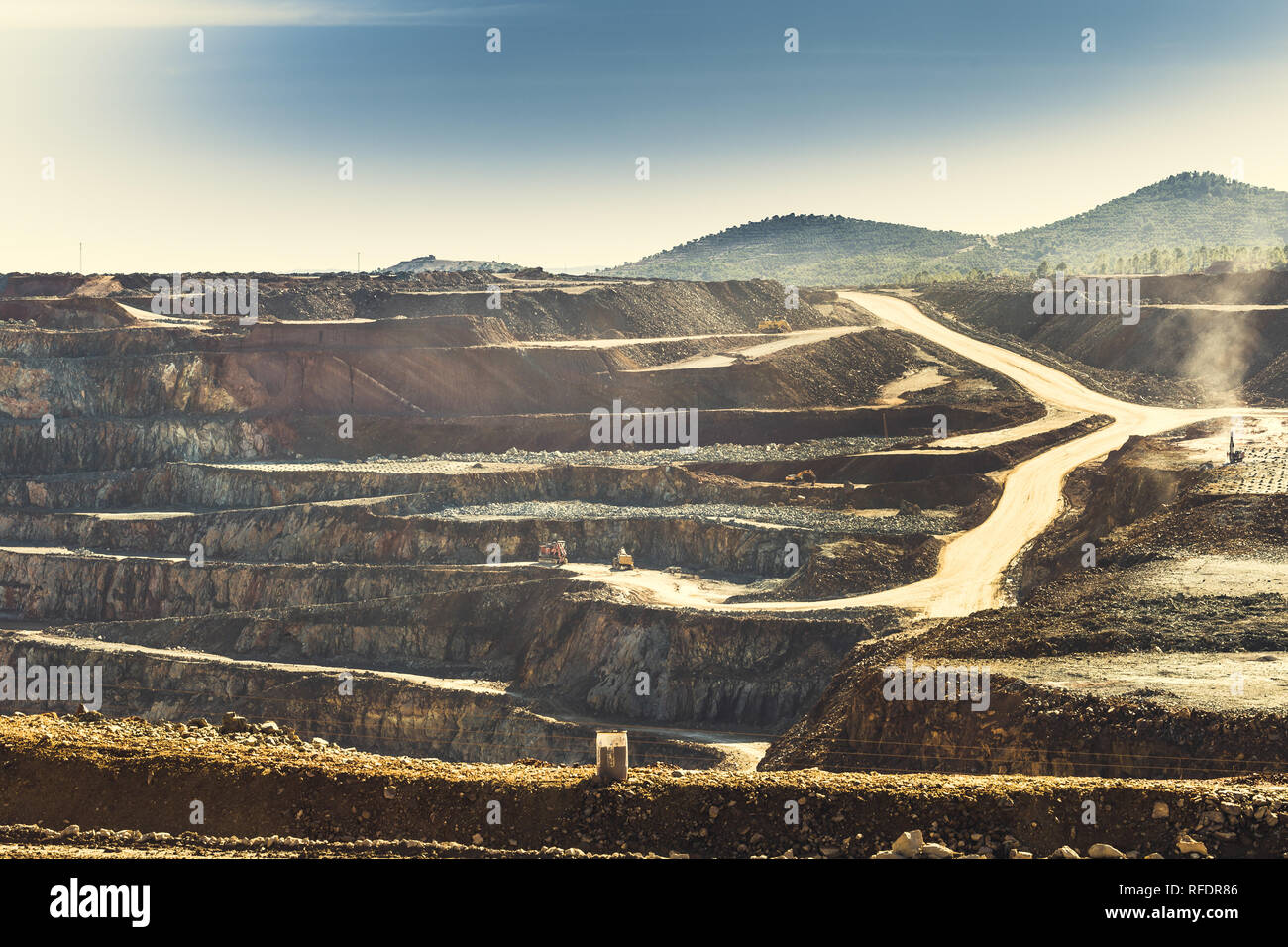 Opencast gravel mining in hi-res stock photography and images - Alamy
