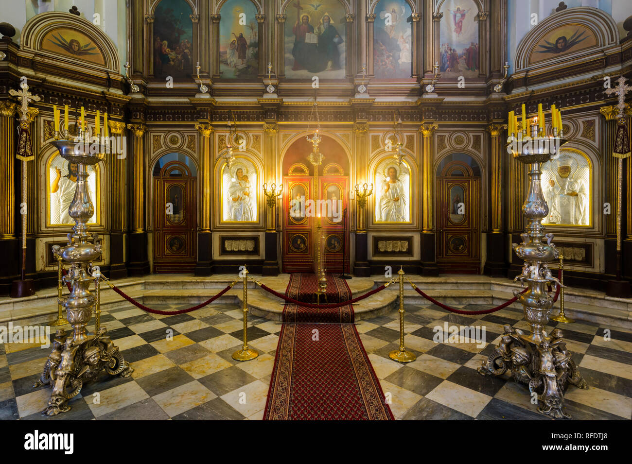 Saint Nicholas Church Interior High Resolution Stock Photography and ...