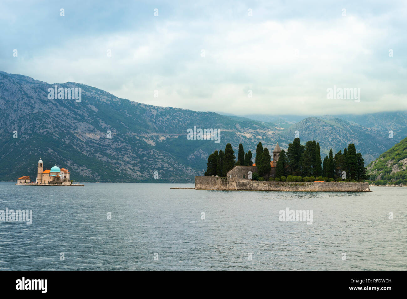 Perast Islands Montenegro Stock Photos & Perast Islands Montenegro ...