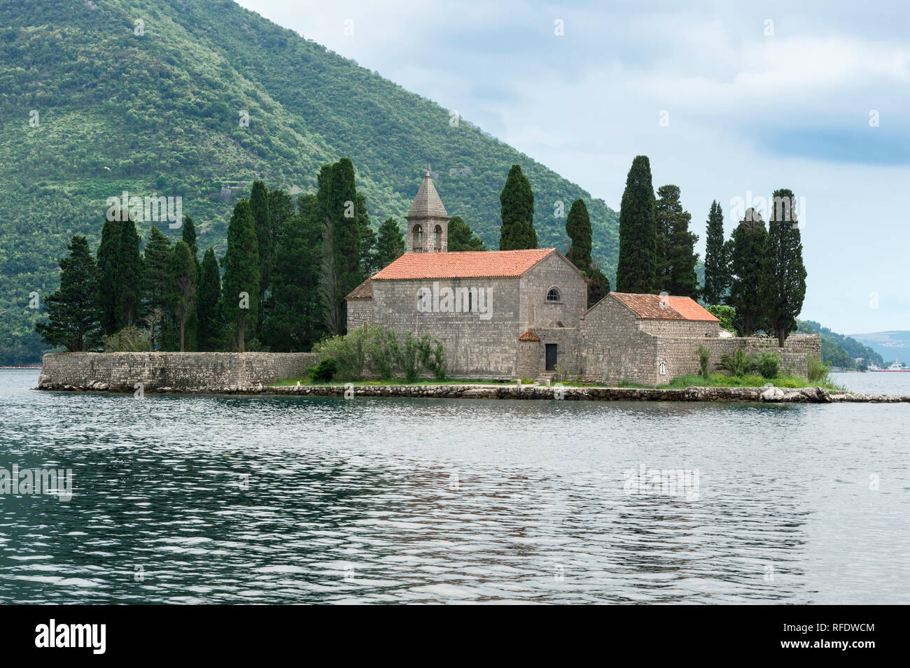 Bay of kotor monastery hi-res stock photography and images - Alamy