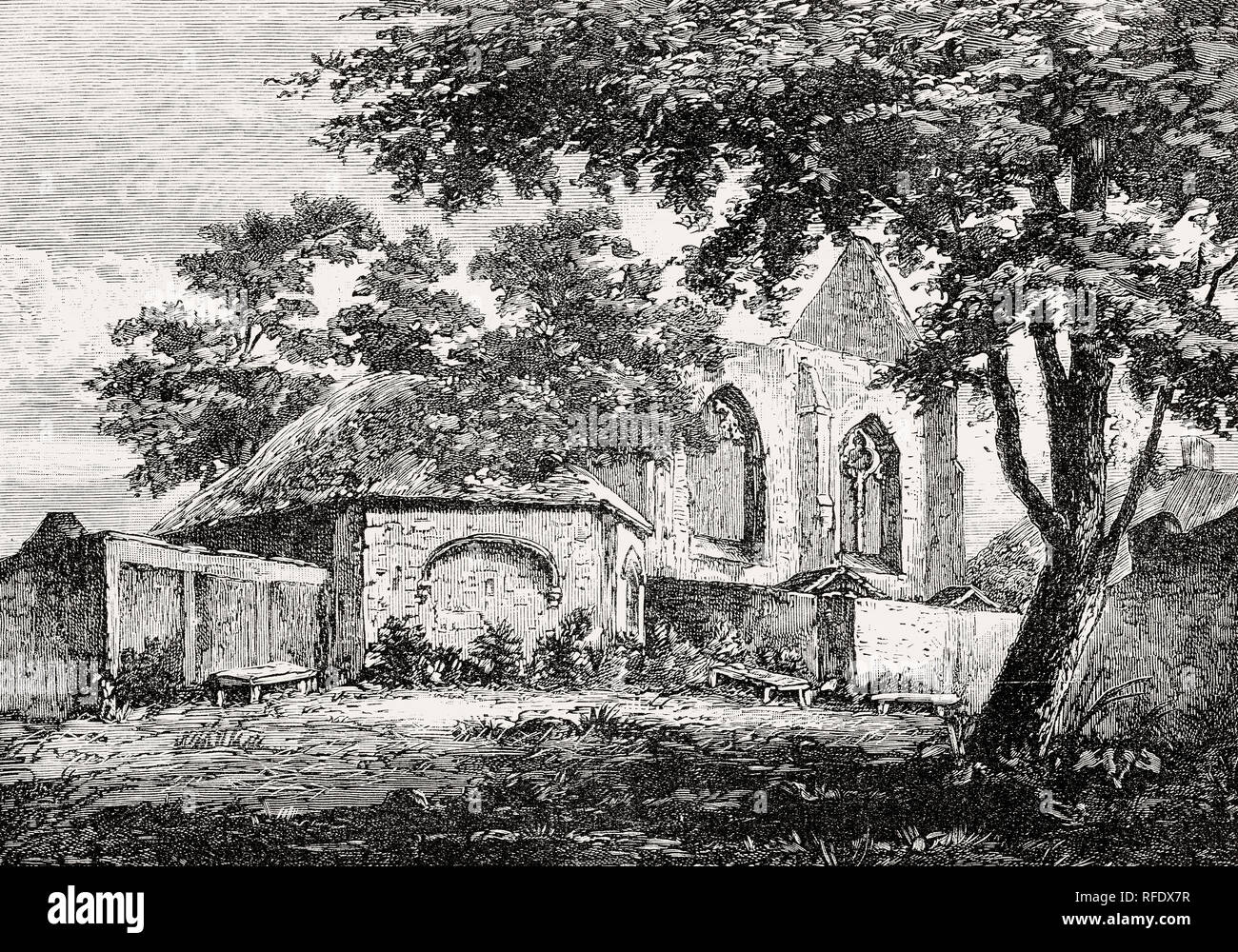 Restalrig chapel hi-res stock photography and images - Alamy