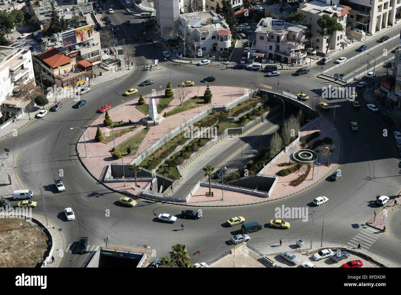 Jebel Amman district, business district, modern, 3rd circle, Amman, Jordan Stock Photo - Alamy