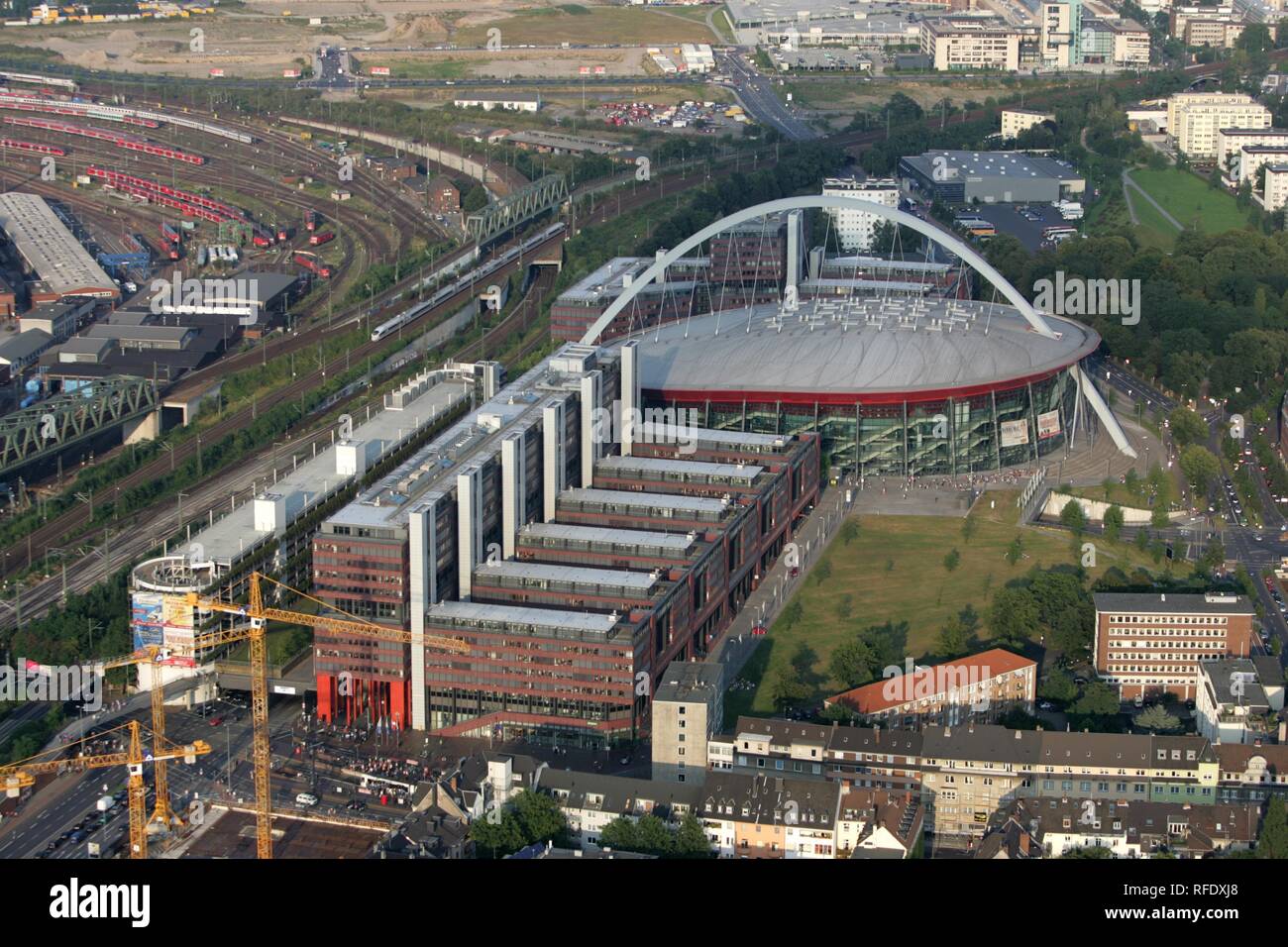 DEU, Germany, Cologne : Areal View of the Koeln-Areana. | Stock Photo ...