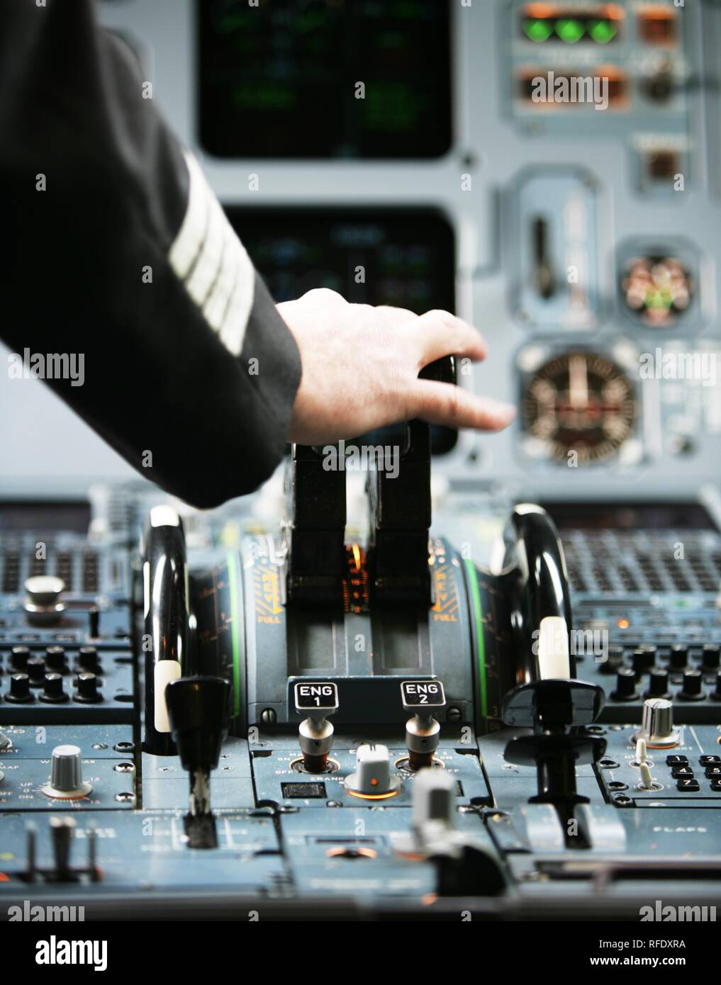 Airbus a319 interior hi-res stock photography and images - Alamy