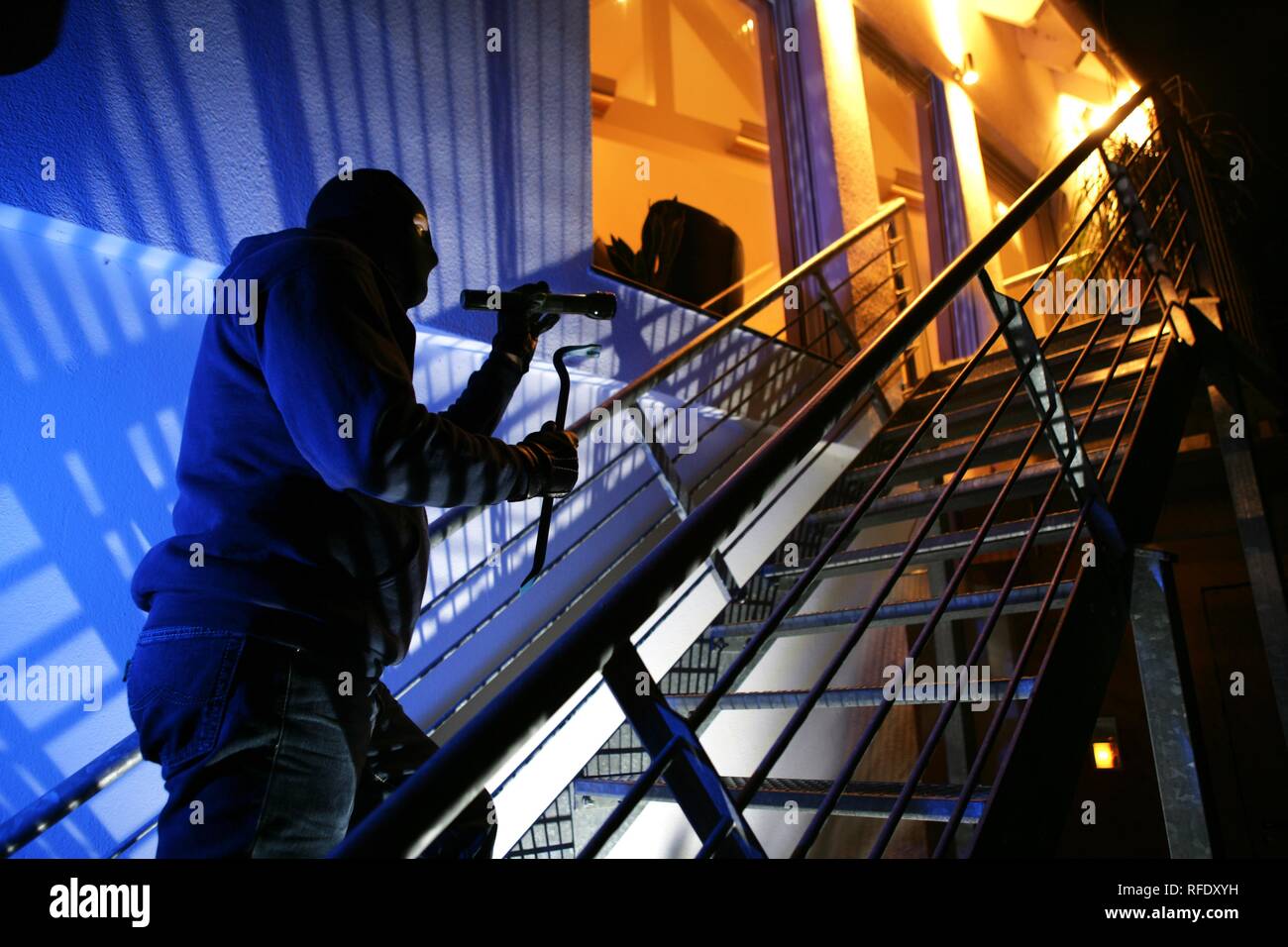 Nighttime Burglar High Resolution Stock Photography and Images - Alamy