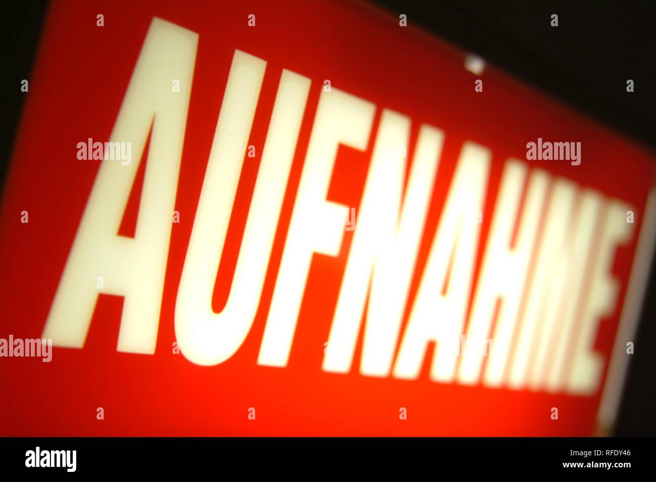 Tv studio sign hi-res stock photography and images - Alamy