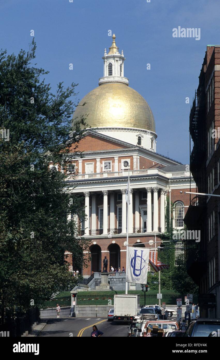 State House, Boston, Massachusetts, USA, United States of America Stock ...