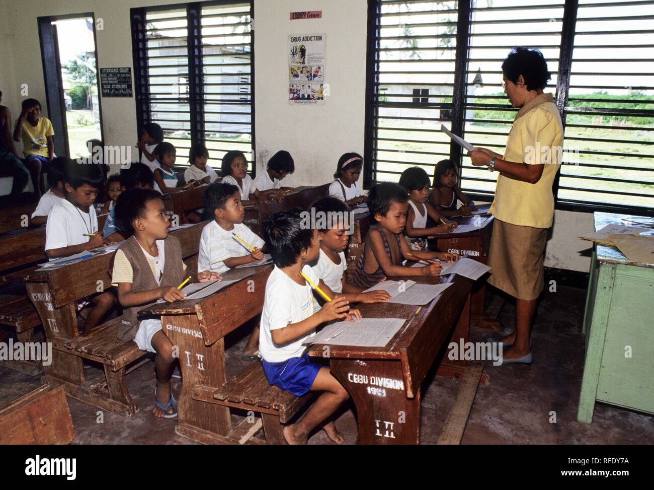 Filipino High School Students In Classroom