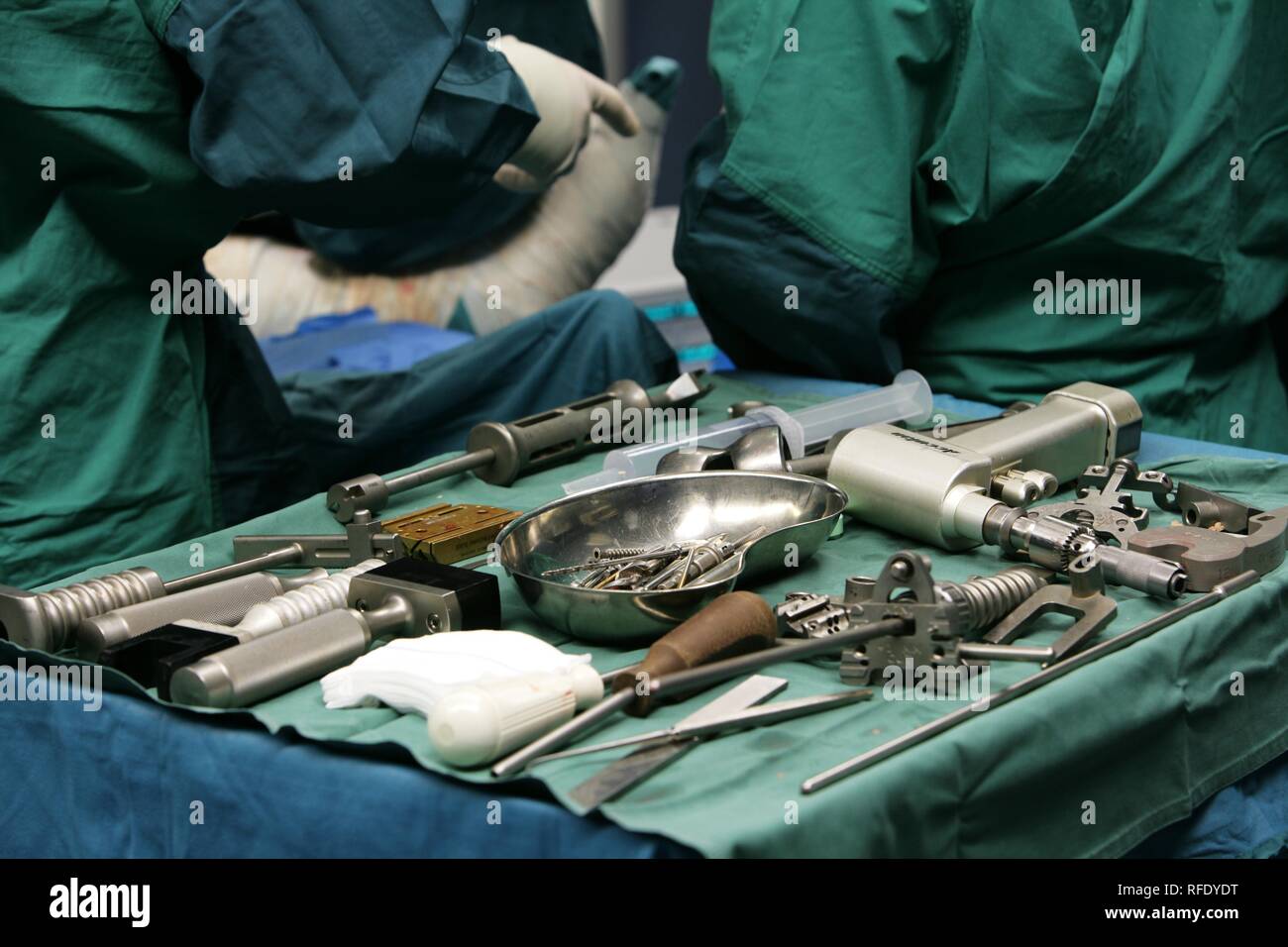 Instruments for an operation Stock Photo - Alamy