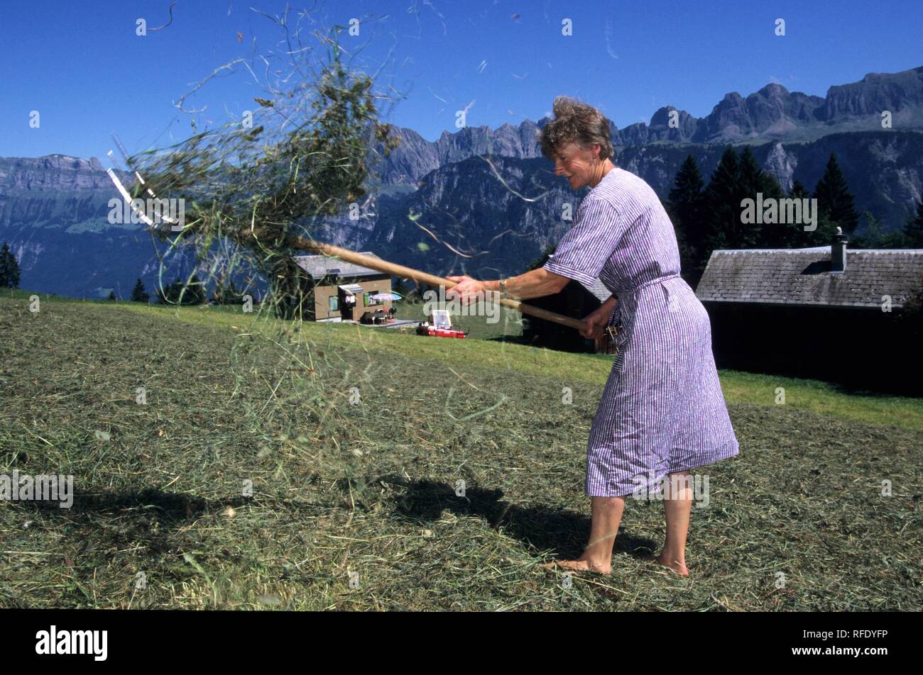 Alps Barefoot Woman High Resolution Stock Photography and Images - Alamy