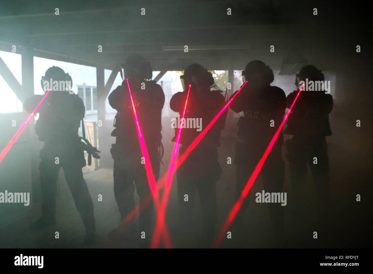 SWAT Team on a shooting range, NRW, Germany Stock Photo - Alamy